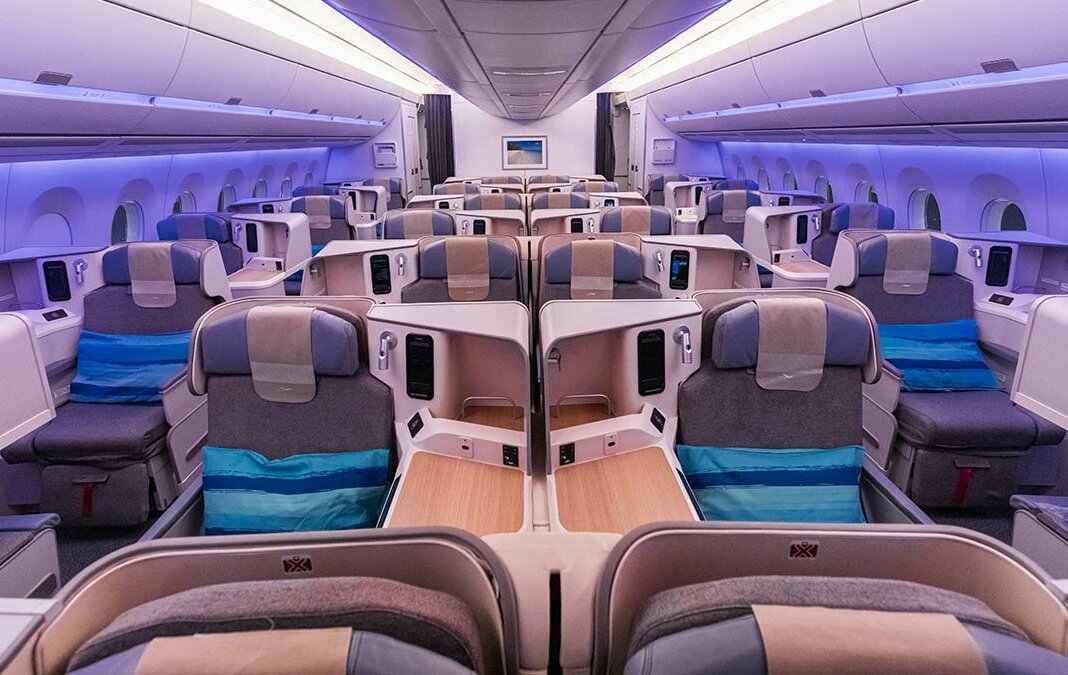 Nos Cabines : Air Mauritius